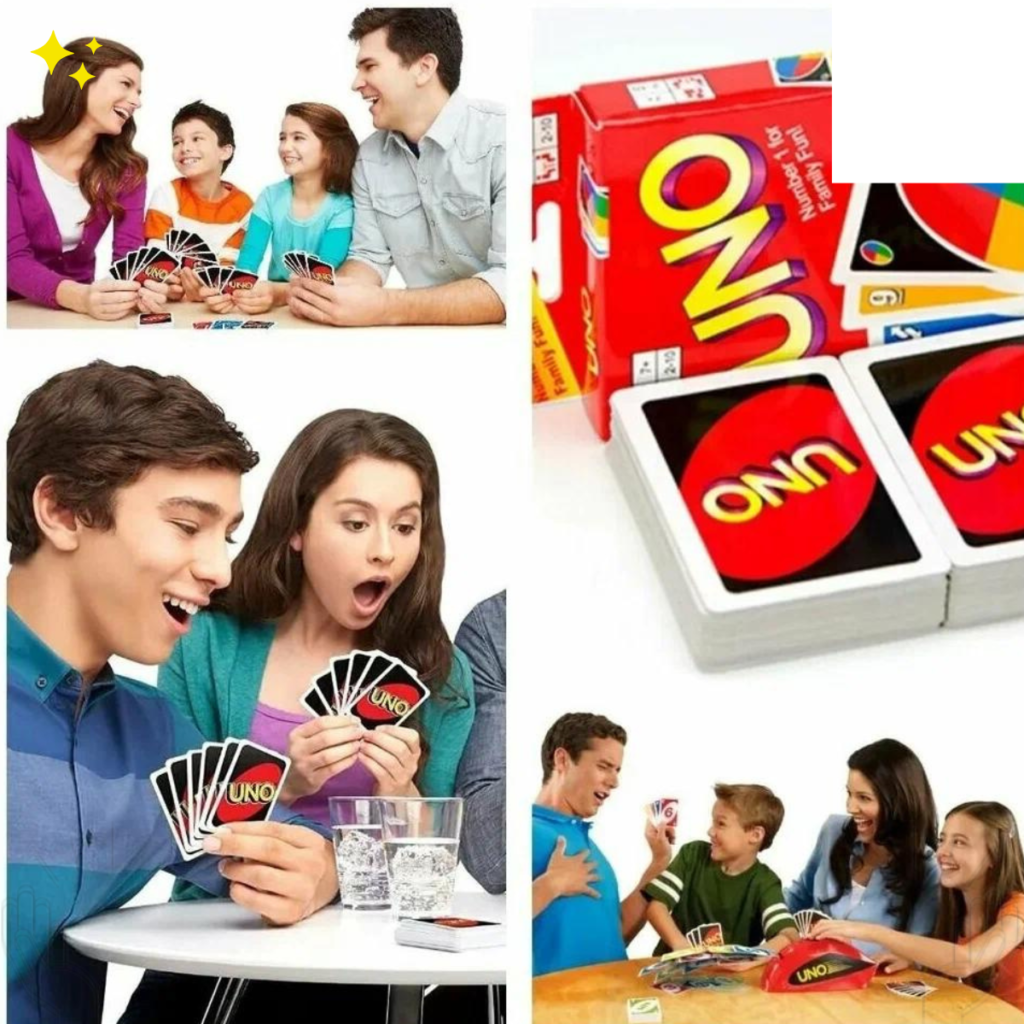 Uno Jogo De Cartas Baralho Colorido - Jogo Para Toda Familia - Konomizze